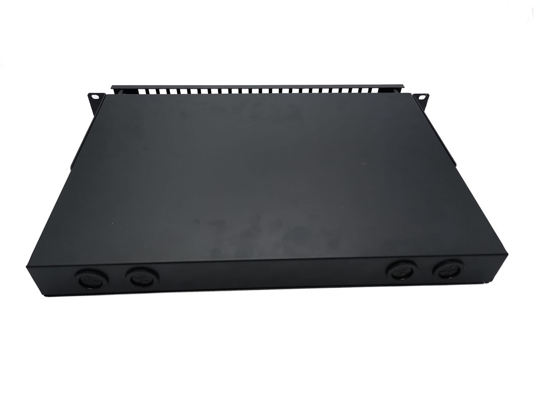 2U 19 بوصة المعدنية ODF الألياف الضوئية لوحة التصحيح لمركز البيانات FTTH FTTX CATV LAN